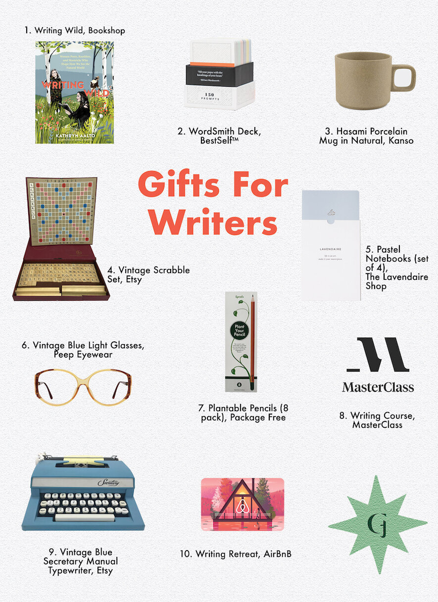 10 Thoughtful Gifts For The Writer In Your Life - The Good Trade
