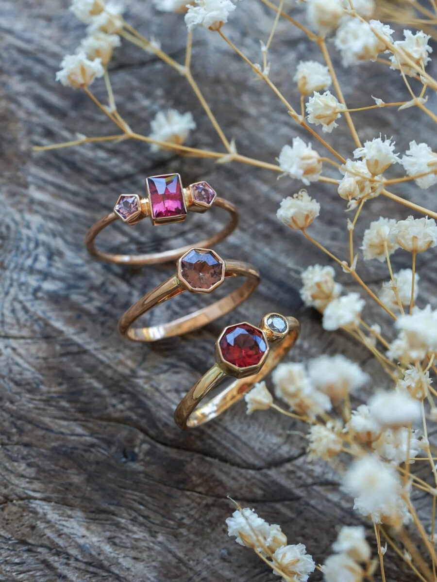 Garnet Jewelry Pieces From Sustainable & Unique Brands - The Good Trade