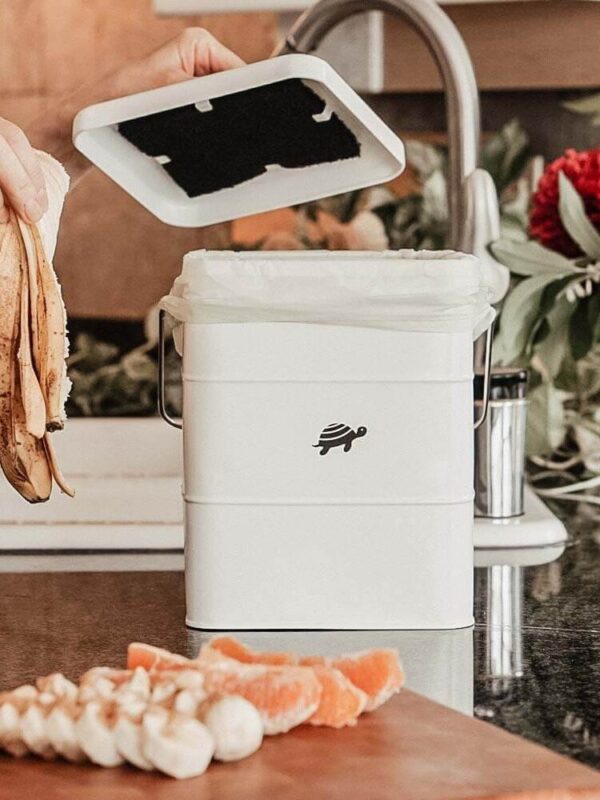 7 Stylish Indoor Compost Bins For Your Countertop - The Good Trade