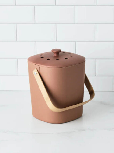 7 Stylish Indoor Compost Bins For Your Countertop - The Good Trade