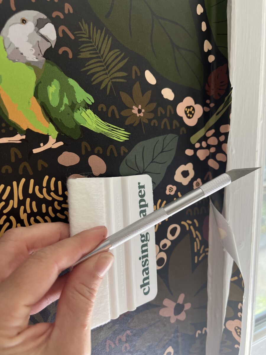 How To Upgrade Your Rental With Peel & Stick Wallpaper - The Good Trade