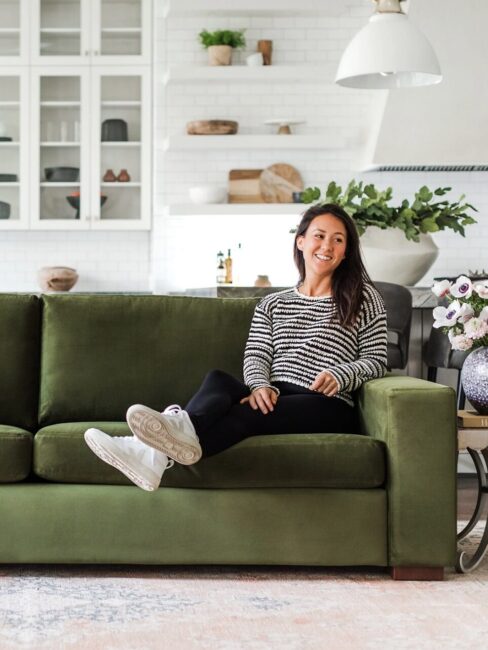 7 Green Velvet Sofas And Couches Tested By Our Editors - The Good Trade