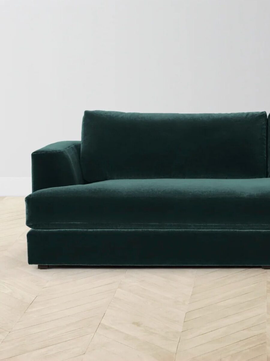 7 Green Velvet Sofas And Couches Tested By Our Editors - The Good Trade