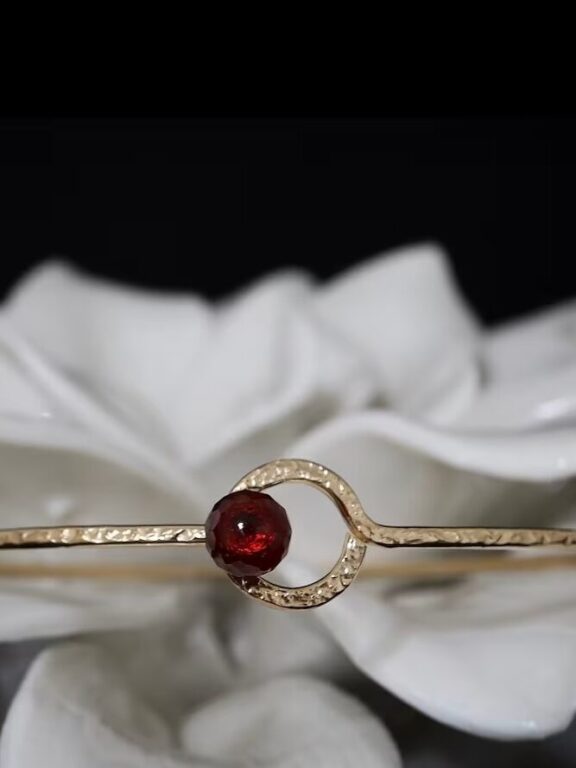 Garnet Jewelry Pieces From Sustainable & Unique Brands - The Good Trade