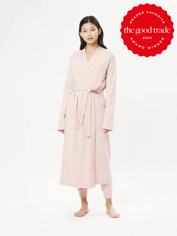 11 Organic Cotton Robes From Sustainable Brands (2024) - The Good Trade