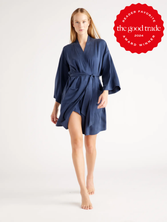 11 Organic Cotton Robes From Sustainable Brands (2024) - The Good Trade