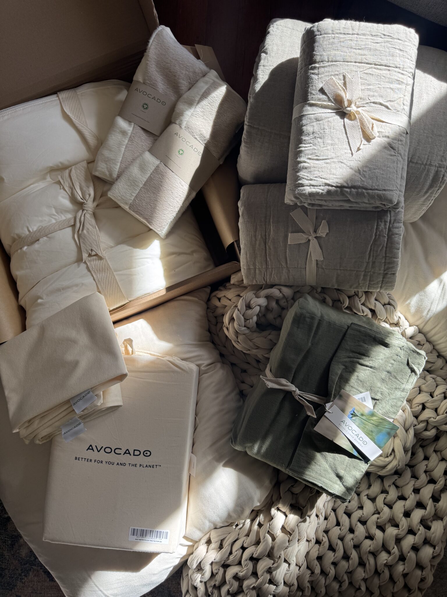 I Tried Avocado Bedding For A Cozy Bedroom Makeover - The Good Trade