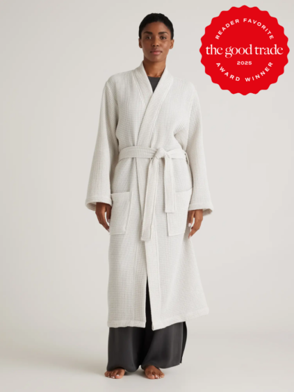 11 Organic Cotton Robes From Sustainable Brands (2025) - The Good Trade