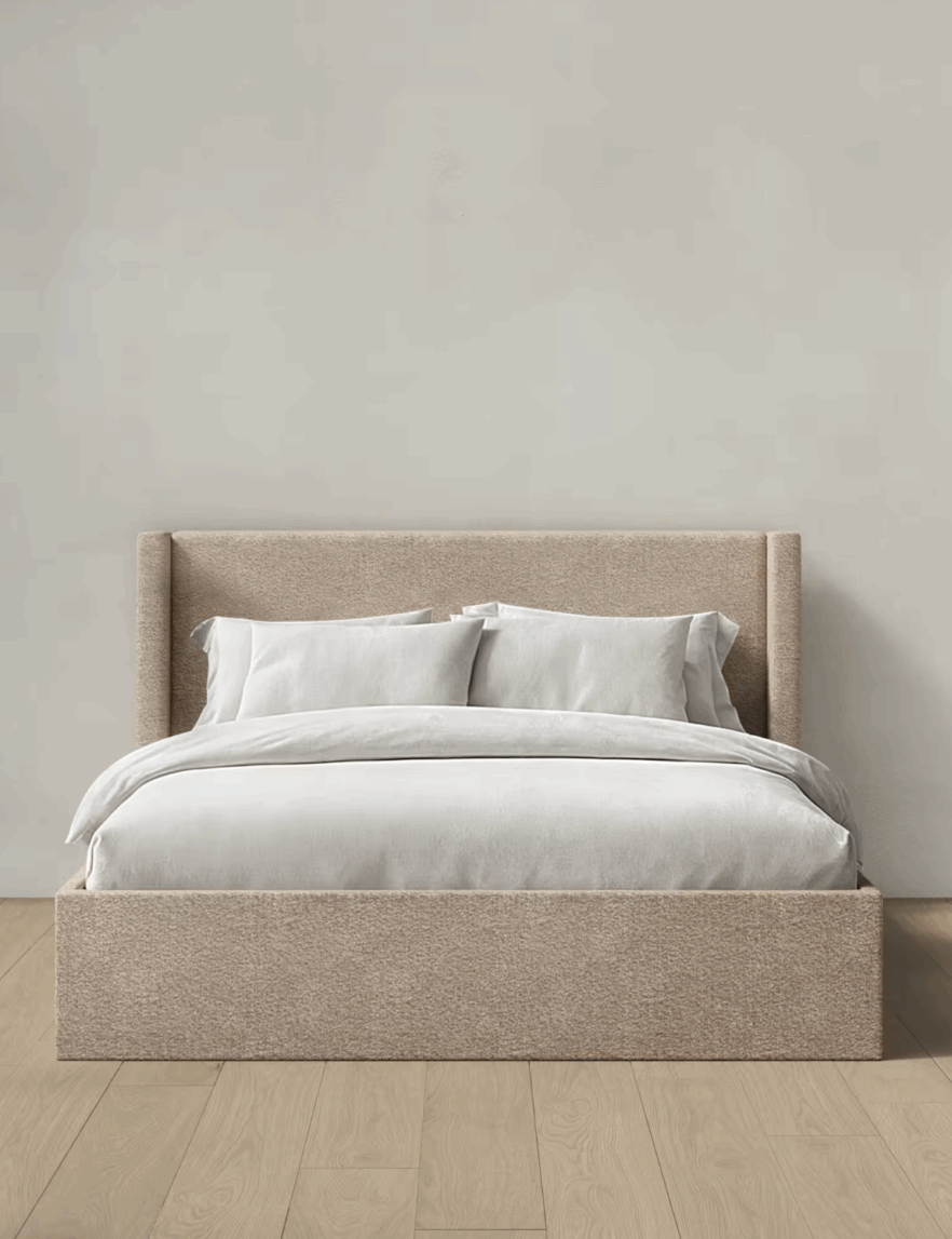 7 Boucle Beds That Feel Like Sleeping On A Cloud - The Good Trade