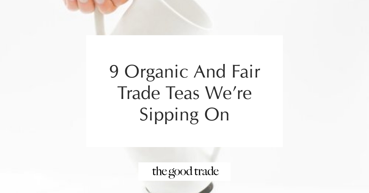 9 Organic And Fair Trade Teas We’re Sipping On - The Good Trade