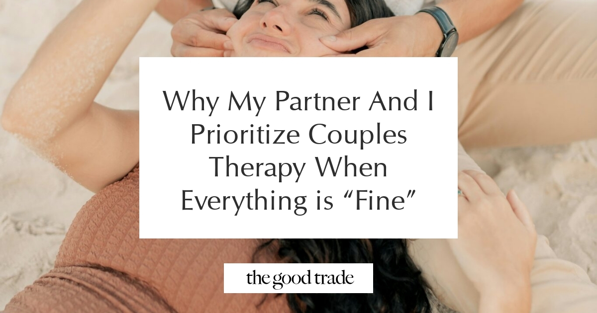 Why My Partner And I Prioritize Couples Therapy When Everything is ...