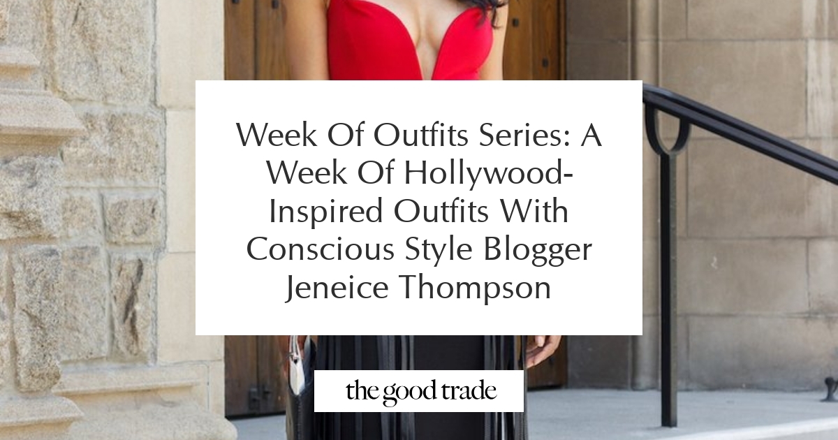 Week Of Outfits Series: A Week Of Hollywood-Inspired Outfits With ...